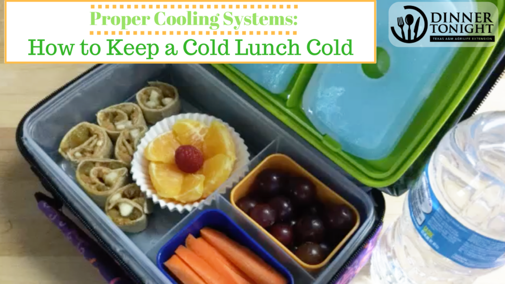 Proper Cooling Systems- How to Keep a Cold Lunch Cold - Dinner Tonight
